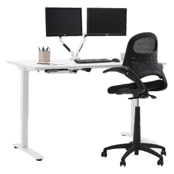 Sit and Stand Operator's Chair - Office Furniture Discount Store Little ...